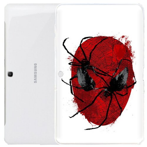 Чехол задняя-панель-накладка-бампер MyPads человек паук для Samsung Galaxy Tab 3 10.1 GT-P5200/P5210/P5220 противоударный