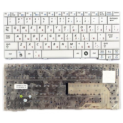 Клавиатура для ноутбука Samsumg CNBA5902523CBIL белая