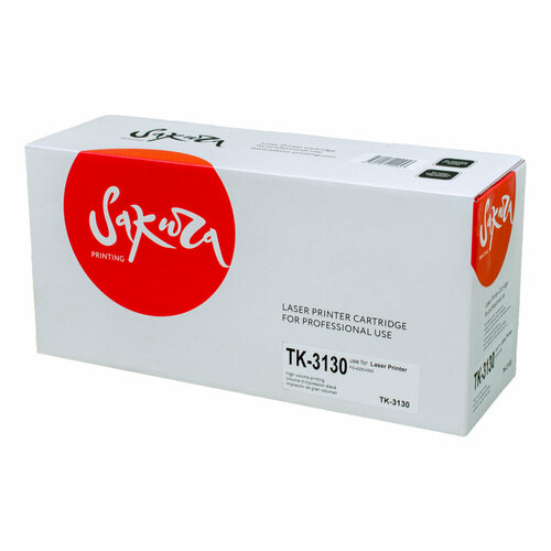 2 шт. Картридж лазерный Sakura TK-3130 черный 25000 стр. для Kyocera (SATK3130)