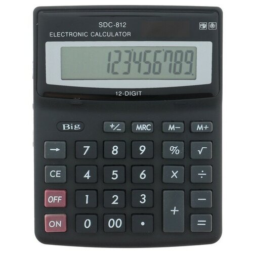Market-Space Калькулятор настольный, 12-разрядный, SDC-812V