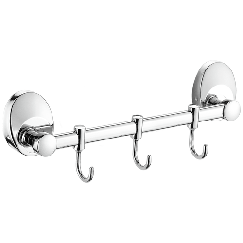 FASHUN Крючки для ванной и кухни (для полотенец) подвижные настенные из нержавеющей стали / хромированные A1615-3