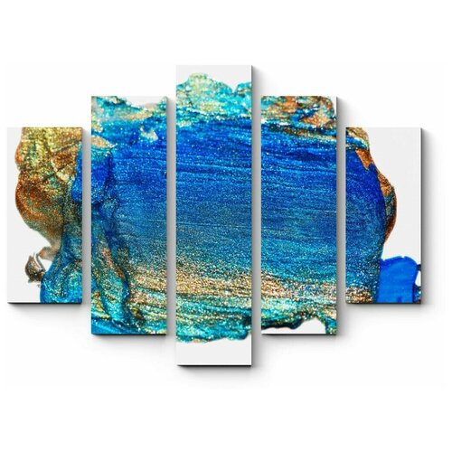Модульная картина Блеск холодного металла125x100