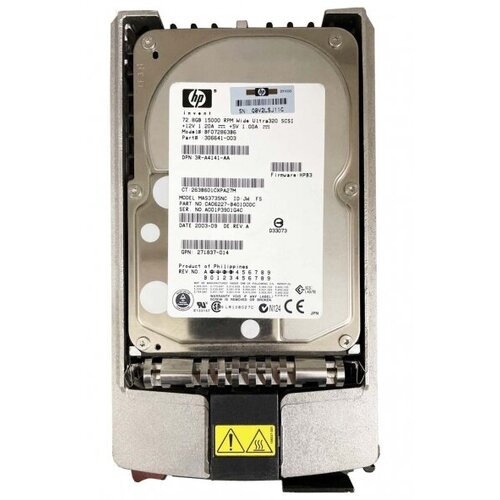 Жесткий диск HP CA06227-B40100DC 72,8Gb U320SCSI 3.5" HDD