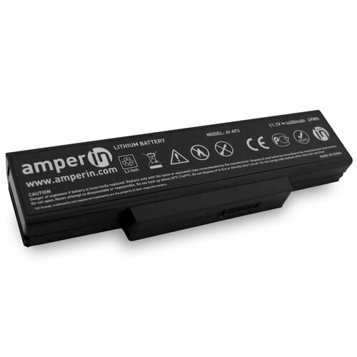 Аккумуляторная батарея Amperin для ноутбука MSI MS-1034 (4400mAh)