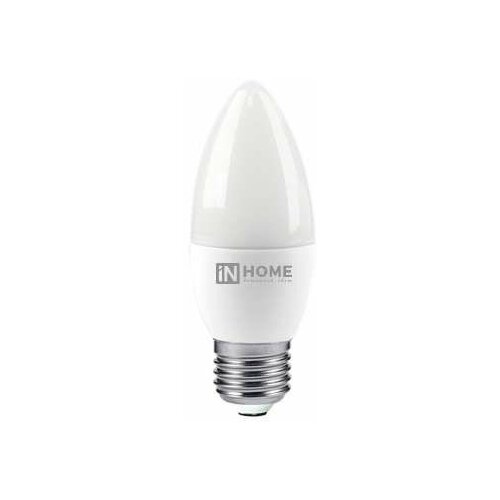 Лампа светодиодная LED-СВЕЧА-VC 11Вт 230В E27 4000К 990лм IN HOME 4690612020495 (6шт)