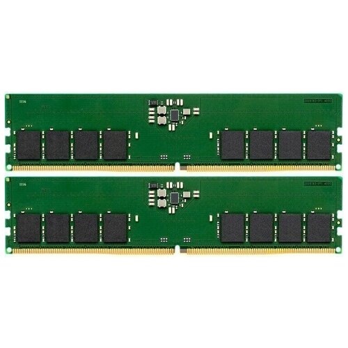 Оперативная память Kingston 32Gb DDR5 4800MHz (KVR48U40BS8K2-32) (2x16Gb KIT) 2x16 ГБ (KVR48U40BS8K2-32)