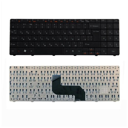 Клавиатура для Packard Bell EasyNote TJ65, MS2288, TJ76, LJ75, LJ67 (MP-07F33SU-4424H, MP-07F33SU-698, черная)