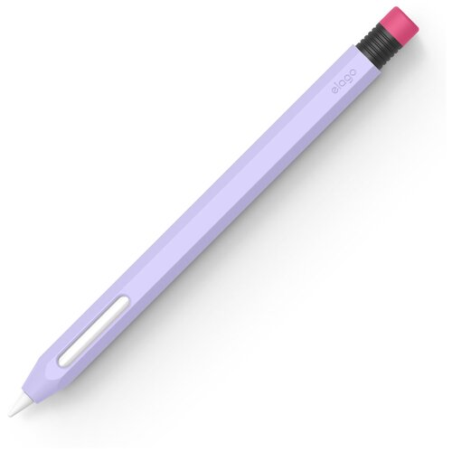 Чехол Elago Silicone для стилуса Apple Pencil 2, Lavender