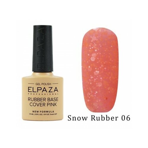 Rubber Base Snow камуфлирующая каучуковая база №6 10 мл
