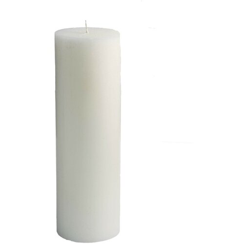 Свеча столбик каминный 74*300 белый