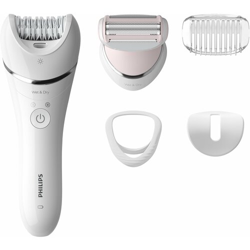 Эпилятор Philips BRE710 Epilator Series 8000, белый