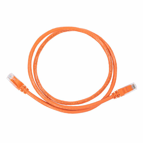 Патч-корд ACD-LPU6Z-15O Cat6 UTP 26AWG 4Pair, CU, LSZH, Оранжевый, 1.5м