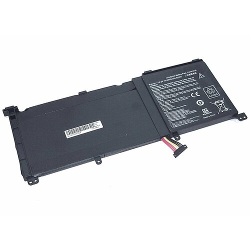 Аккумулятор для ноутбука Asus ZenBook Pro UX501VW (C41N1416-4S1P) 15.2V 60Wh OEM черная