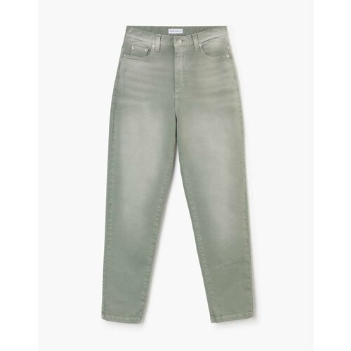 Джинсы мом Gloria Jeans, размер 50/170, зеленый