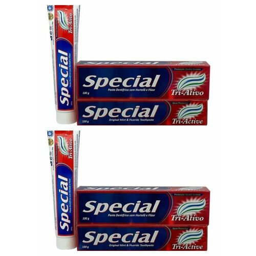 Special Зубная паста Tri-Active, тройная защита, 100 г, 2 шт.