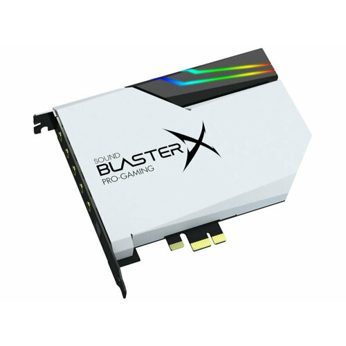 Звуковая карта Creative Sound BlasterX AE-5 Plus Pure Edition White 70SB174000004