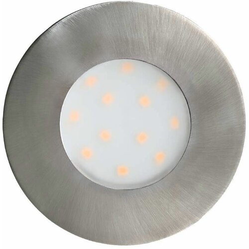 EGLO встраиваемый светильник Pineda-ip 96415 светодиодный, 6 Вт, цвет арматуры: серый, цвет плафона белый