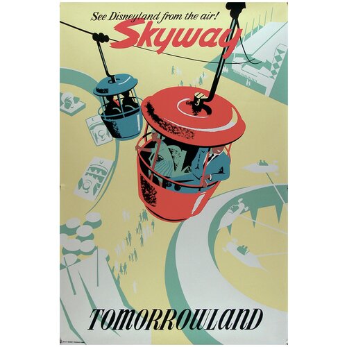 Постер / Плакат / Картина Tomorrowland 50х70 см в подарочном тубусе