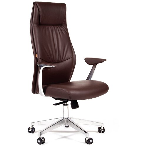 Компьютерное кресло Chairman Vista, обивка: искусственная кожа, цвет: коричневый 
