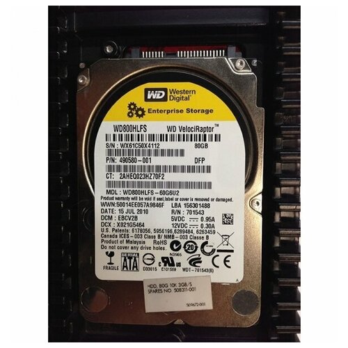 80 ГБ Внутренний жесткий диск HP 439994-001 (439994-001)