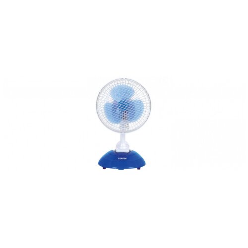 Вентилятор Centek CT-5003 Blue, настольный, 20 Вт, 19 см, клипса, 2 скорости