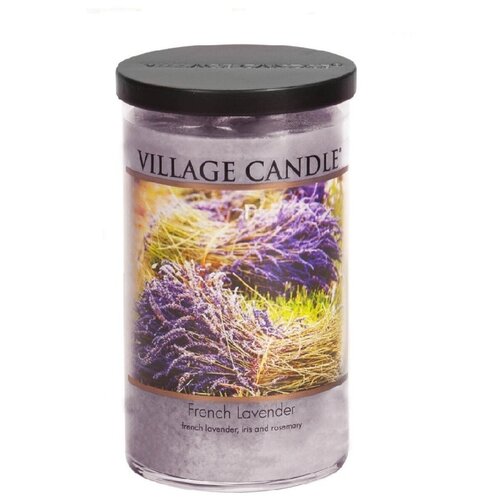 Ароматическая свеча Village Candle "Французская Лаванда", стакан, большая
