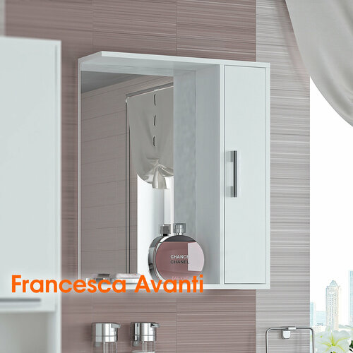 Шкаф-зеркало Francesca Avanti Eco 65 белый