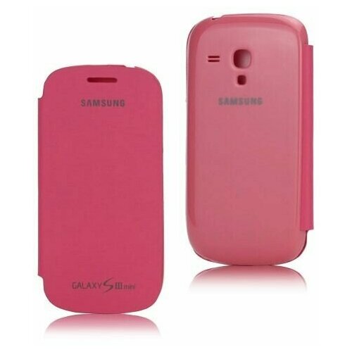 Чехол-книжка Samsung для Galaxy S3 Mini i8190, i8192 Smart Cover Розовый