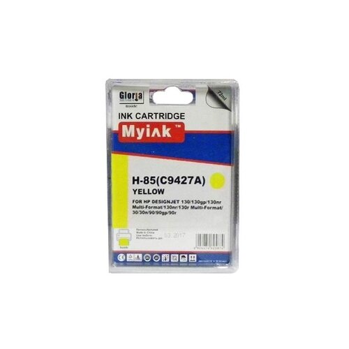 Картридж MyInk H85 (C9427A), желтый