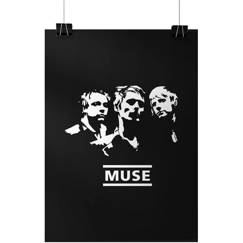 Эксклюзивный постер "Muse" вертикальный A3/интерьерный плакат 420х297 мм