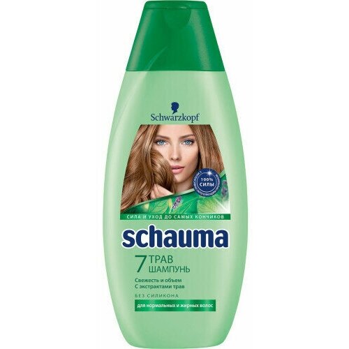 Schauma Шампунь 7 трав, 380 мл, 6 упаковок