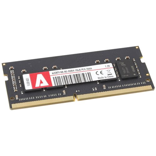 Оперативная память Azerty DDR4 1Rx8 PC4-2666 NB-8G-2666 SODIMM 8Gb