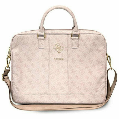 Сумка Guess для ноутбуков 15" 4G Bag with Big metal logo Pink (оригинал)