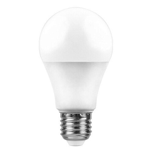 Лампа светодиодная, (12W) 230V E27 2700K A60, LB-93 (комплект 10шт.)