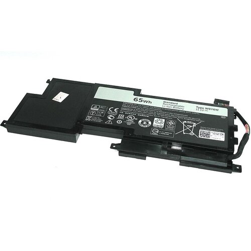 Аккумулятор W0Y6W для ноутбука Dell XPS 15-L521X 11.1V 65Wh (5800mAh) черный