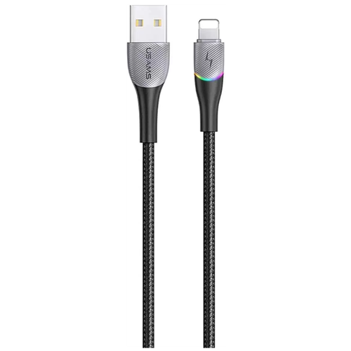Кабель Usams US-SJ541 USB - Lightning, 1.2 м, черный