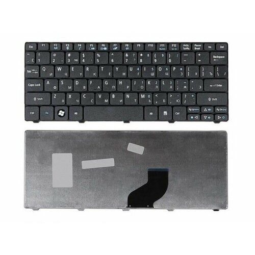 KB. I100A.078 Клавиатура для ноутбука Acer Aspire One 521, 532, 532H, 533, D255, D257, D260, D270, E350, em350, E355