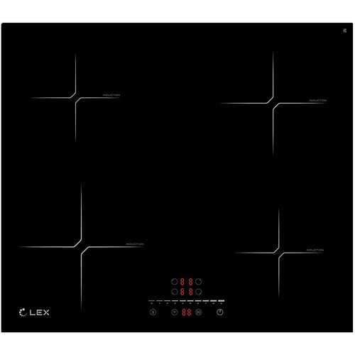 Индукционная варочная панель LEX EVI 640-2 BL, черный