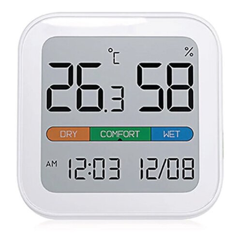 Метеостанция с часами и датой MIIIW Comfort Temperature And Humidity Clock S210 (MW22S06)