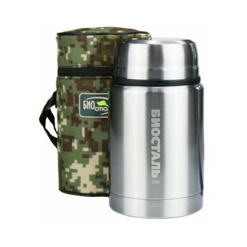 Термос BIOSTAL NTS-500B, 0,5 л, чехол