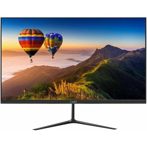 CBR LCD Монитор 23.8" MF-2403 безрамочный, VA, FHD 1920x1080, 75Гц, Динамики 2*3W, 1*DP, 1*HDMI, 1*VGA, FreeSync, черный, кабели 1*DP+1* HDMI+1*VGA 1.5м в комплекте [LCD-MF2403-OPC]