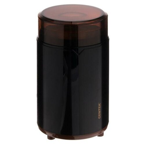 Кофемолка Centek CT-1351 Black, электрическая, 200 Вт, 100 г, съёмный стакан, чёрная