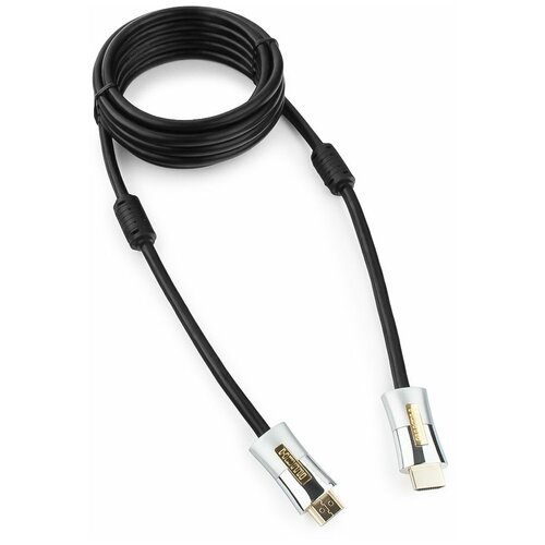 Кабель HDMI Cablexpert, серия Platinum, 3 м, v2.0, M/M, позол. разъемы, металлический корпус, феррито