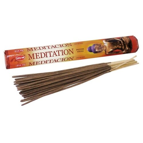 HEM Палочки ароматические благовония HEM Медитация Meditation, 20 шт