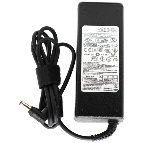 Блок питания (зарядное устройство) для ноутбука Samsung RC730 19V 4.74A (5.5-3.0) 90W