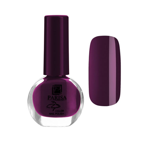 Parisa Cosmetics Лак для ногтей, №28 Сливовый матовый, 7 мл