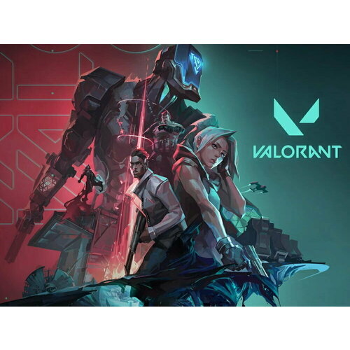 Плакат, постер на бумаге Valorant/игровые/игра/компьютерные герои персонажи. Размер 60 на 84 см