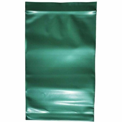 Пакет с замком Zip-Lock 10х15 см 60 мкм зеленый 100 штук в упаковке, 1269627