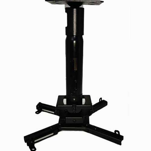 Потолочный кронштейн для проектора весом до 35 кг Wize Pro PR11A-B (20-30 см, чёрный)