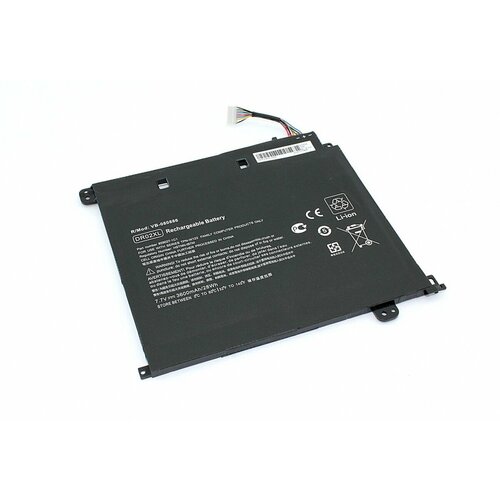 Аккумуляторная батарея для ноутбука HP DR02043XL 7.7V 3600mAh
